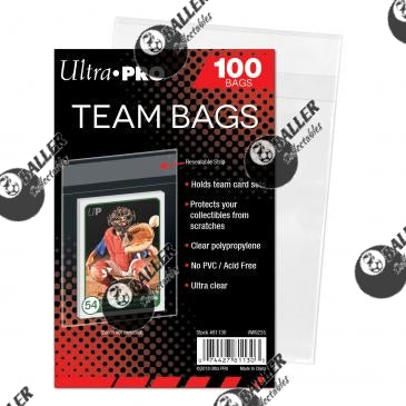 Ultra Pro Team Bags Resealable Sleeves – 8Baller Collectables